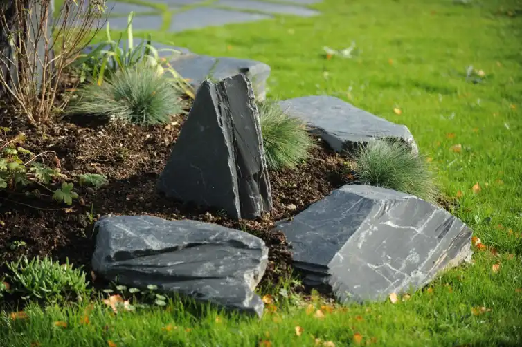Ardoises à Ressons le long dans l'Aisne